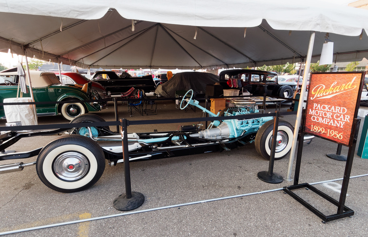 The REAL Story of the 1956 Packard Chassis Display - Packard Proving ...