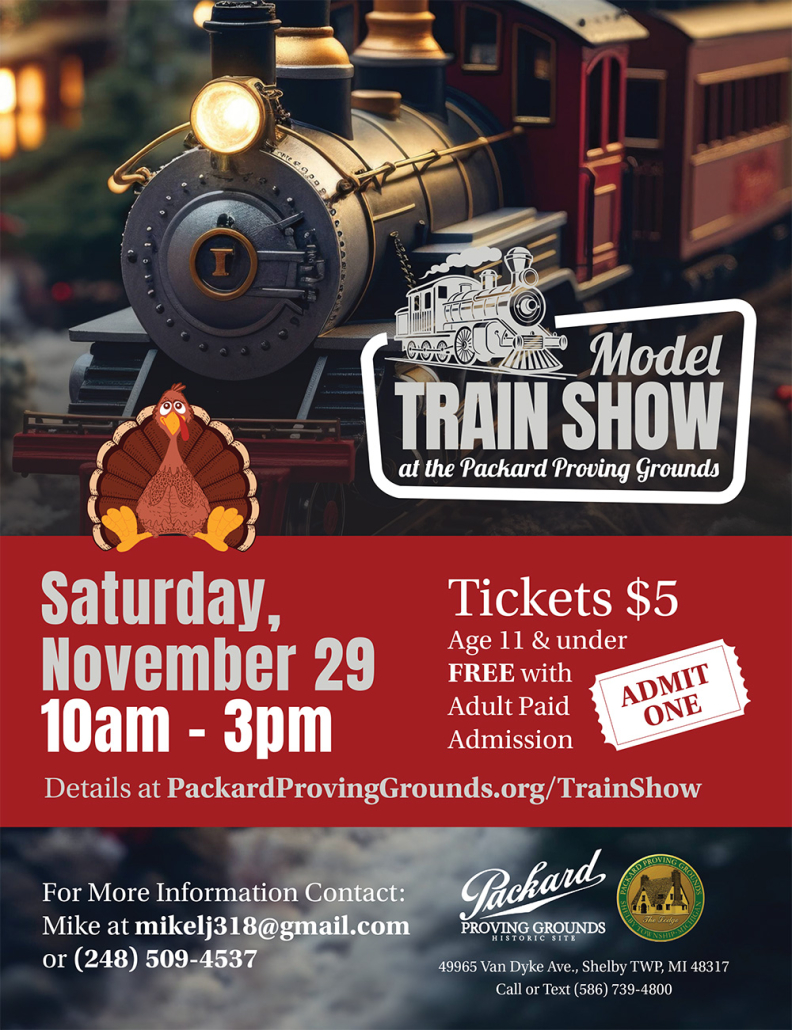 Model Train Show - Packard Proving Grounds Historic Site