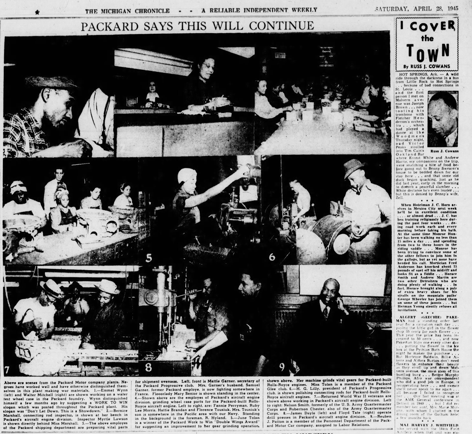 Blog - Packard Rosies on the Homefront - Kim Parr