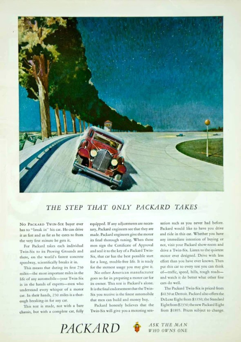 For V-12 Packards, a Special Homecoming to the Packard Proving Grounds ...