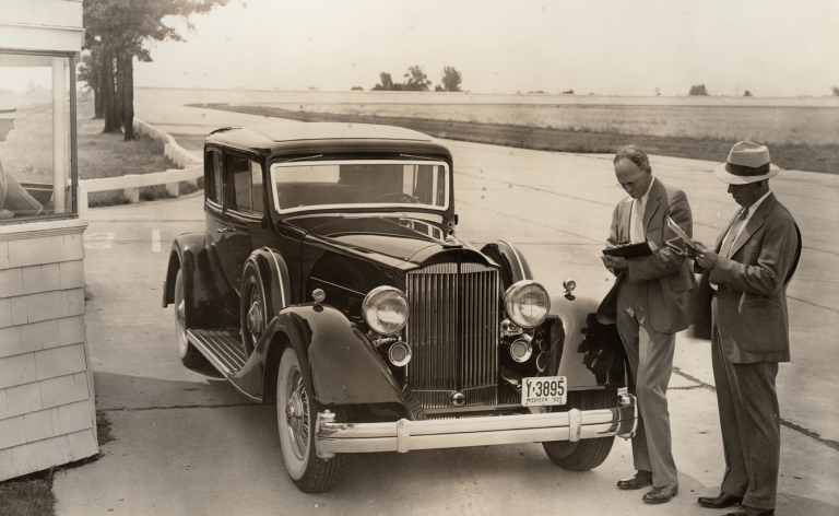 For V-12 Packards, a Special Homecoming to the Packard Proving Grounds ...
